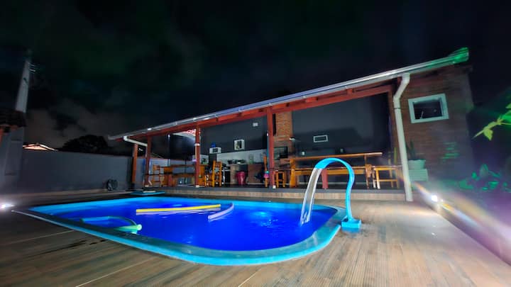 Casa Com Piscina E ÁRea De Lazer - イタプア