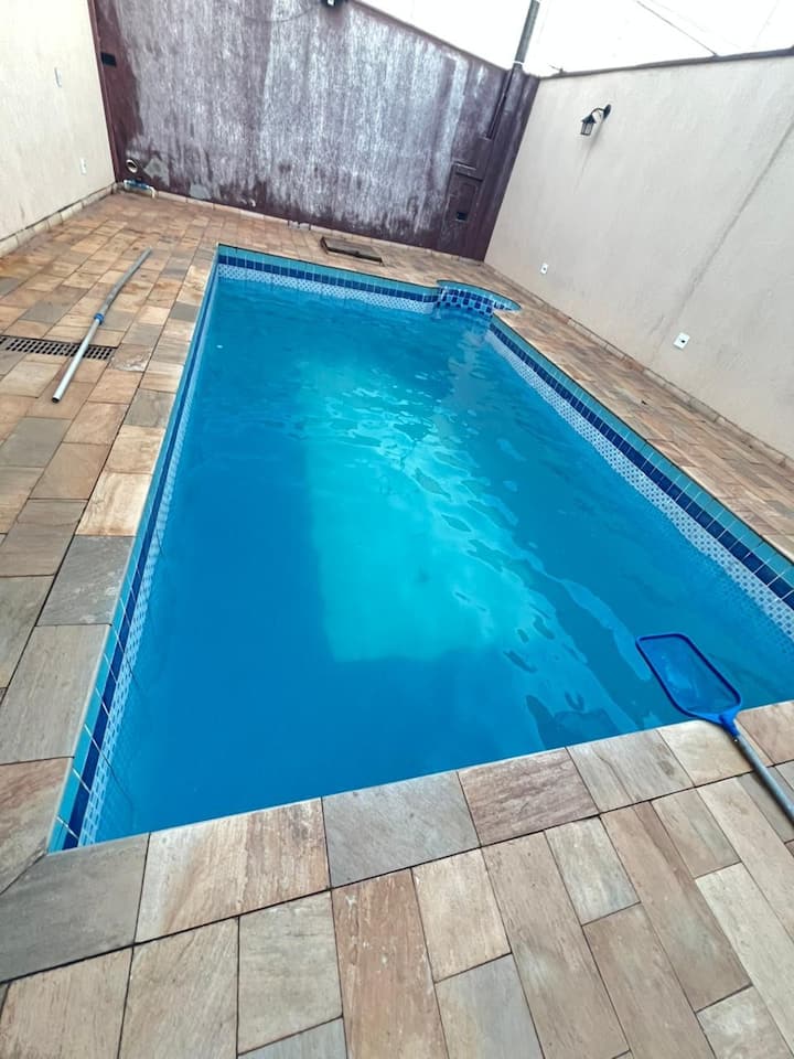Casa Com Piscina - Chácara Minerva Rc - Rio Claro