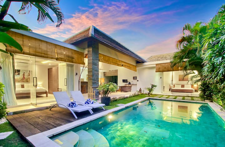 2br Villa Lotus2 Seminyak Private Pool 10min Beach - Indonésie