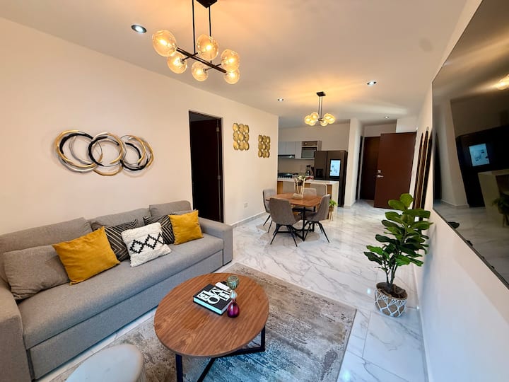 Nuevo, Acogedor Y Lujoso. Seguridad Y Piscina - Cancún