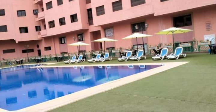Résidence Avec Piscine Proche Centre Ville - Marrakesh