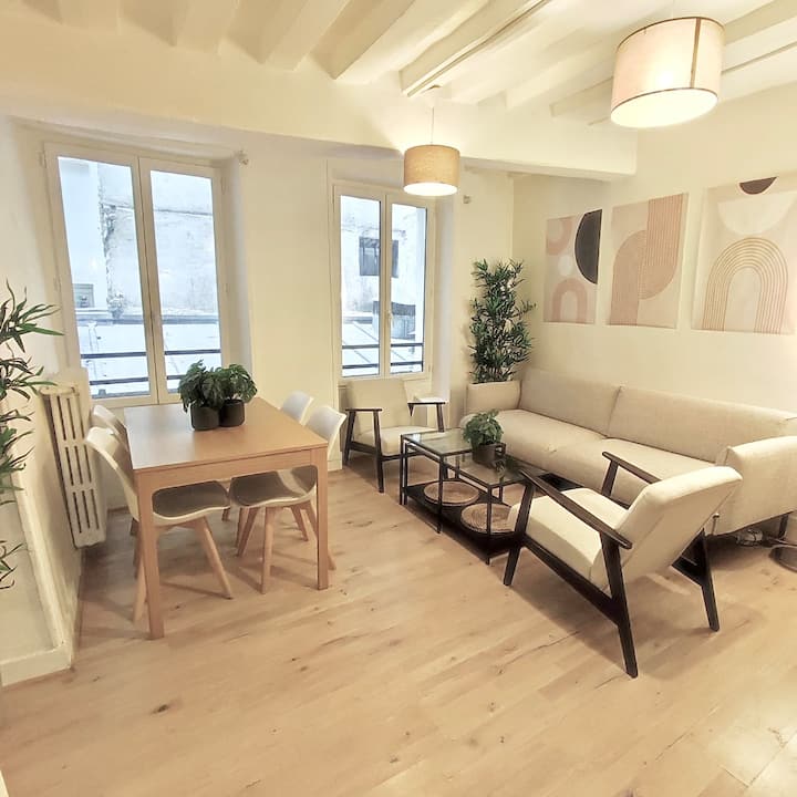 Montorgueuil 3br Cosy Nest - Paris