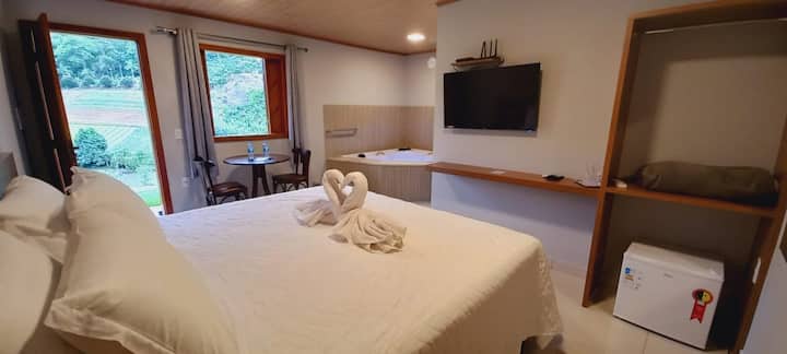 Chalé Com Hidromassagem E Café Da Manhã Para Casal - Espírito Santo
