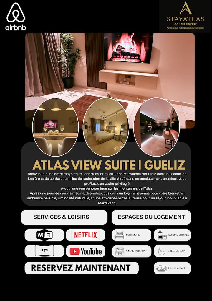 Atlas View Suite | Gueliz - Marrakech
