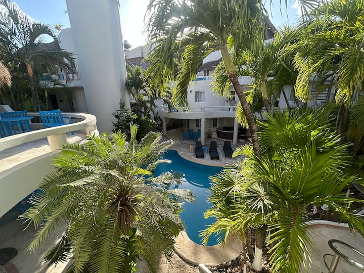 Blue Angel 17 A Pasos De La Playa Y 5av - Playa del Carmen