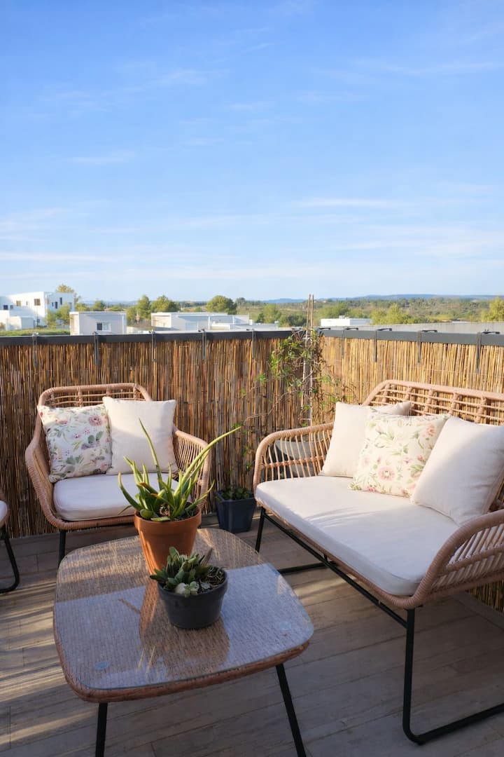 ÉCo Cocon Confort, T2, 4p, Pk, Entre Mer & Rivière - Juvignac