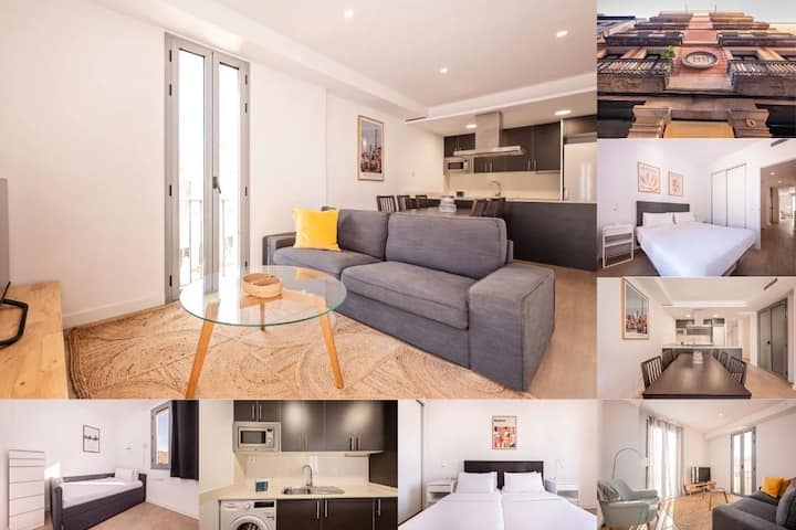 El Born - Groupflat 6 Bedroom 4 Bathr 12 People - Barcelona