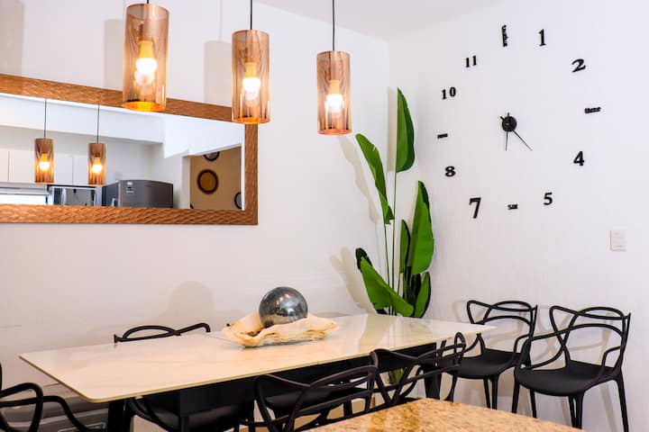 Residencia Moderna 3hab-4baños-piscina-playa16min. - Cancún