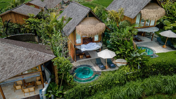 Luxurious Hut With Plunge Pool & Hammock In Ubud - Bali