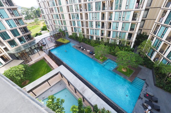 2 Bedroom Apartment/ Pool View / Phuket Town #U11s - Phuket district, Thailand