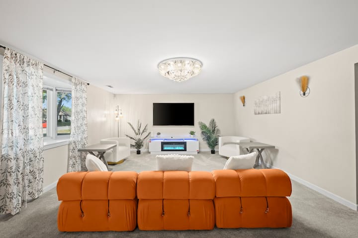 Chic Ranch - King Bed, Grill, Firepit, Close To Nd - Mishawaka, IN