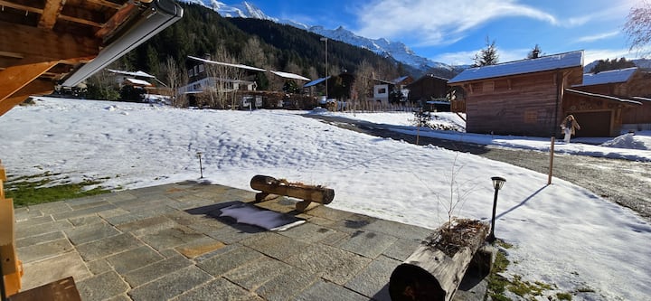 Beau Chalet Familiale,sauna, Jardin, Calme. - Les Contamines-Montjoie