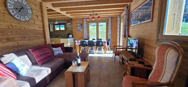 Chalet 8 Pers Sauna, Jardin, Terrasse, Nature - Les Contamines-Montjoie