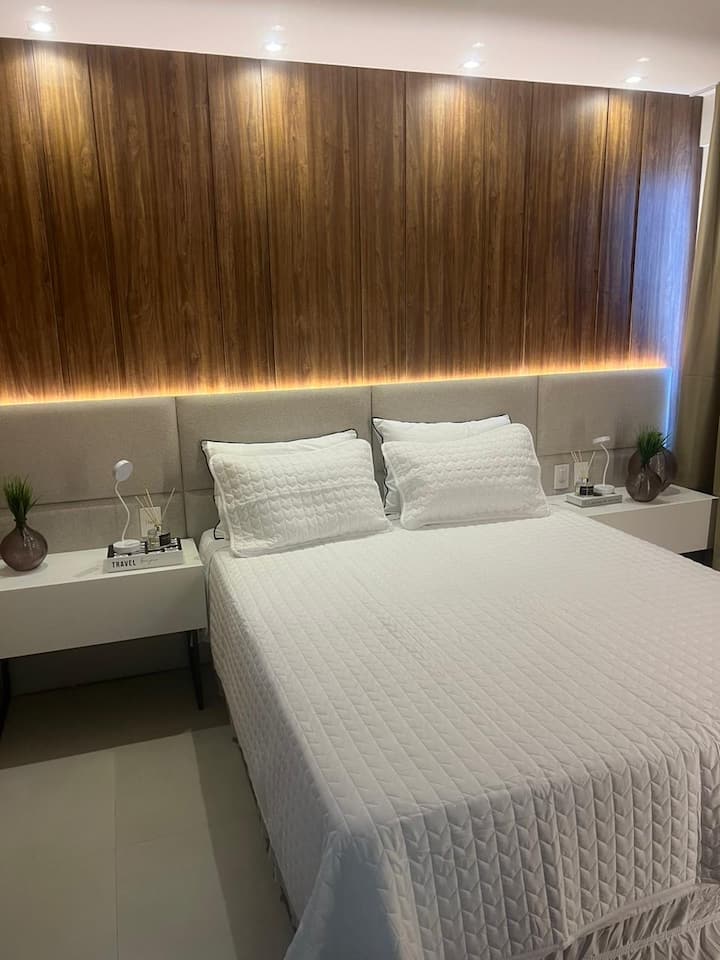 Apart. Quarto/sala. Edf High 206 Ponta Verde - 마세이오
