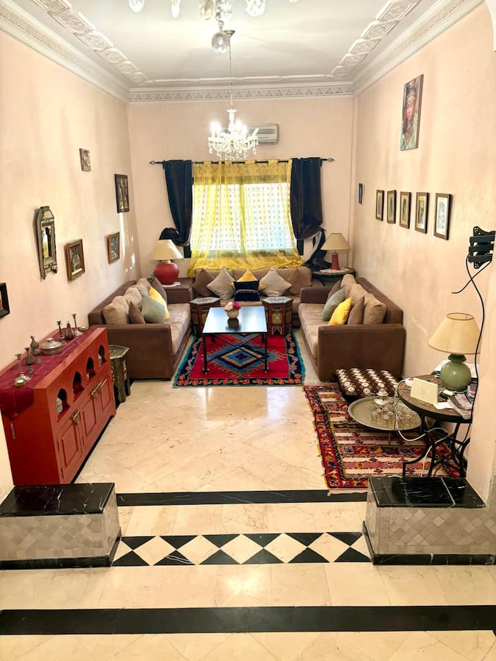 Résidence Familiale Avec Piscine - Marrakech