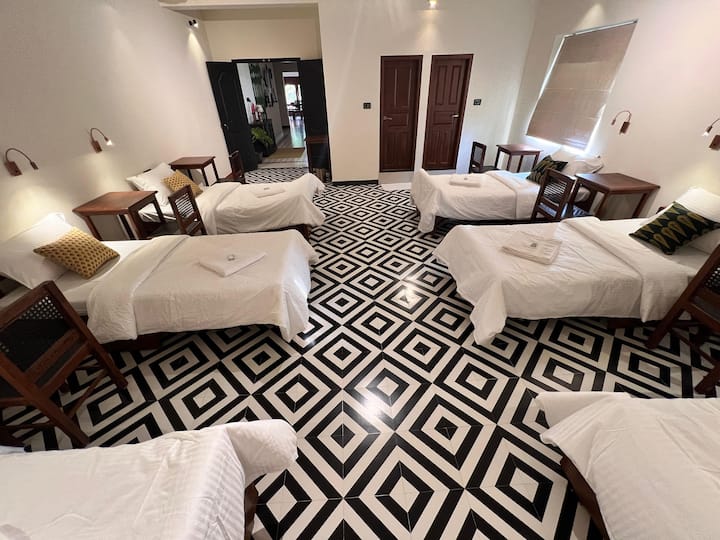 Masala – The 6-bed Dormitory. - Alappuzha