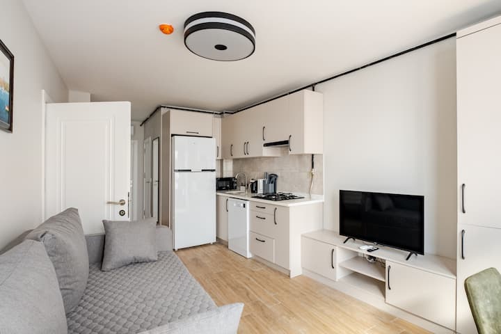 Elegant Central Apartment Near Metro With Elevator - Şişli