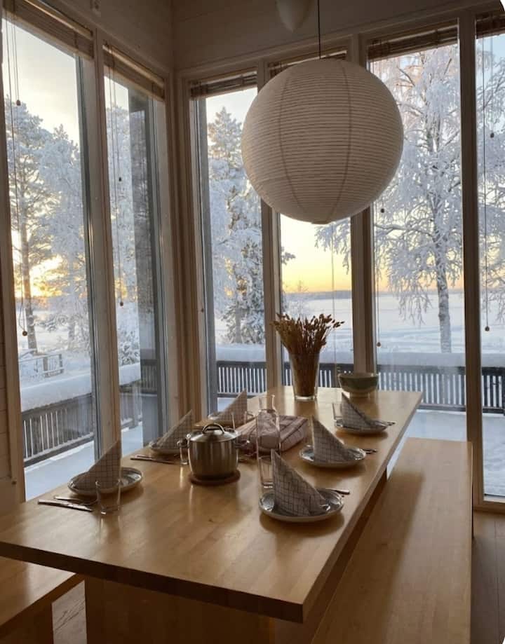 Private Villa,  3 Saunas, Cold Plunging & Auroras - Finland