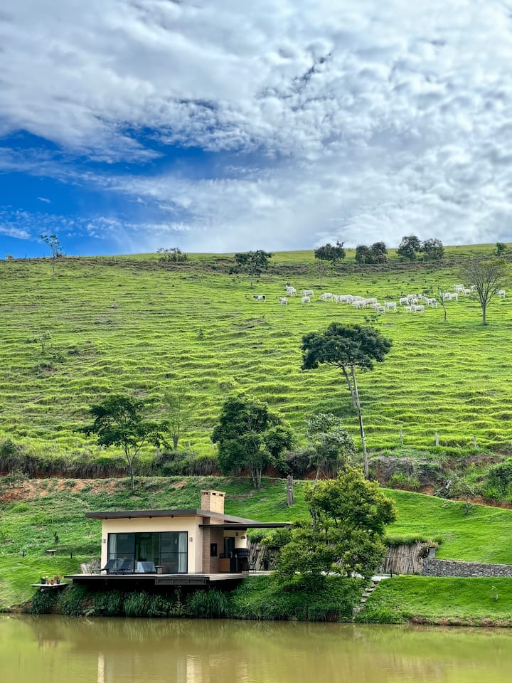 Cabana Simpatya: Experiência Em Fazenda Com Lago - Brazil