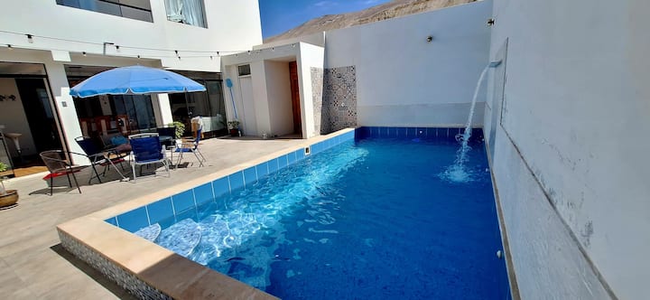 Amplia Casa De Playa Con Piscina Grande Y Parrilla - La Pampa