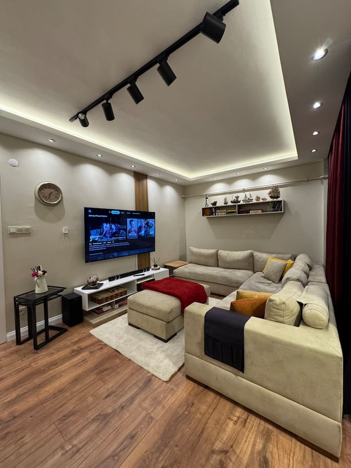 Home No5 Kapalı Balkonlu 1+1 Kullanım Daire - Barbaros