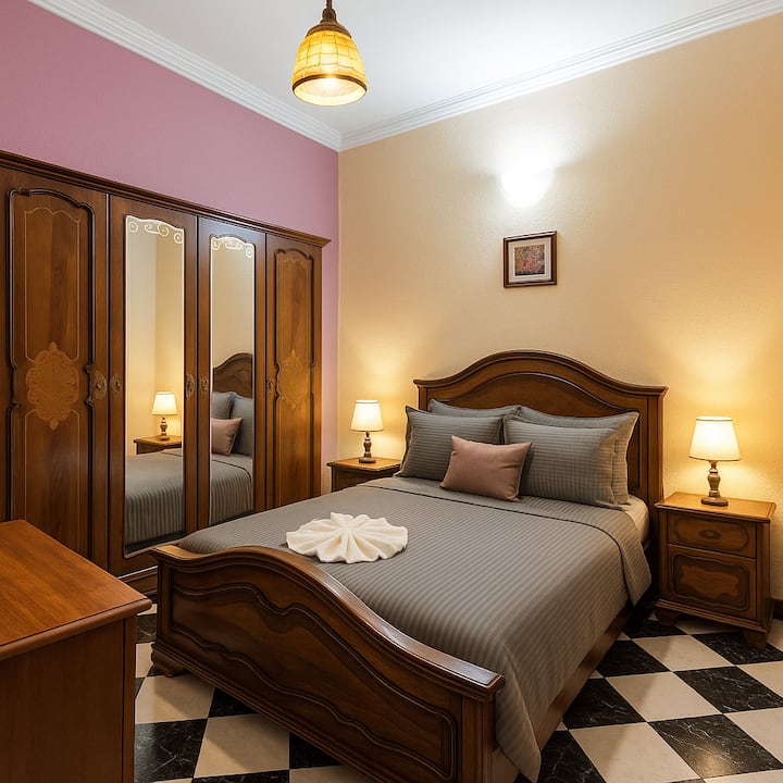 Appartement Authentique Avec Terrasse Arborée - Marrakech