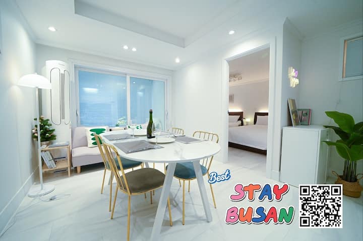 Haeundae/pick-up/3br/8ppl/4q/dryers/babyproducts - Busan