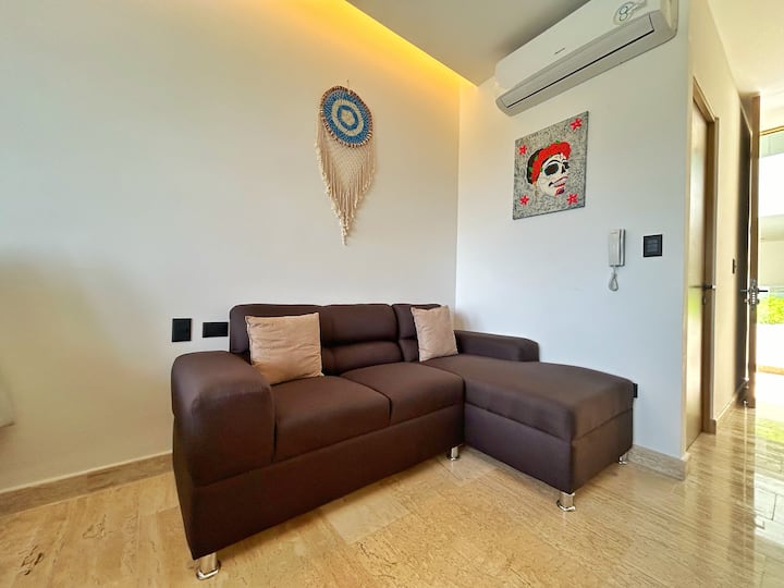 Cómodo Y Céntrico Estudio En Ubicación Premium - Riviera Maya