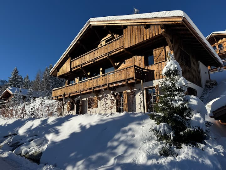 Chalet 400m²– Vue Mont Blanc, Spa & Salle De Sport - Passy