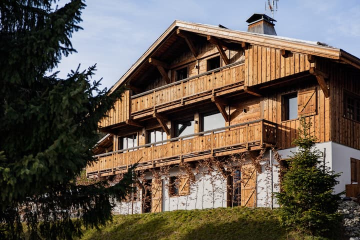 Chalet 400m²– Vue Mont Blanc, Spa & Salle De Sport - Francia