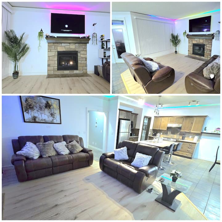 Mountain Views Family Home 5bdr Near Banff Ski Fun - 科克倫