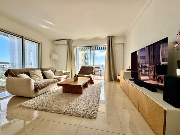 La Roseraie : Apt Standing 4 Prs, Piscine, Parking - Antibes