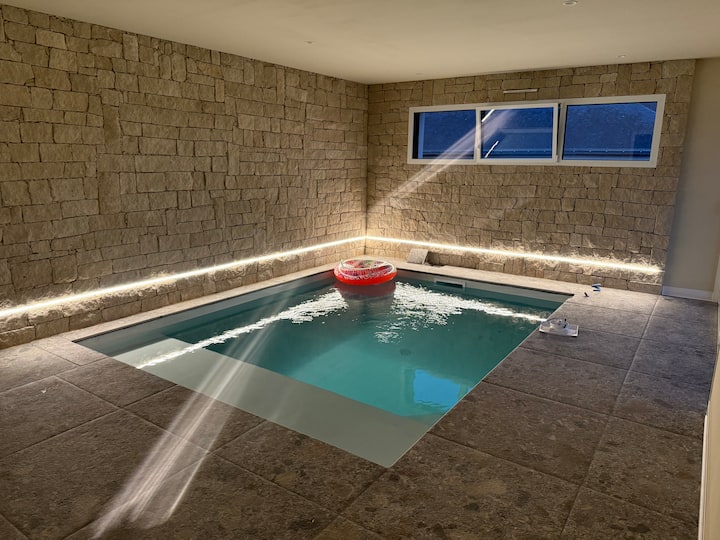 Gîte Ondine - Maison Avec Piscine Intérieure - Belz