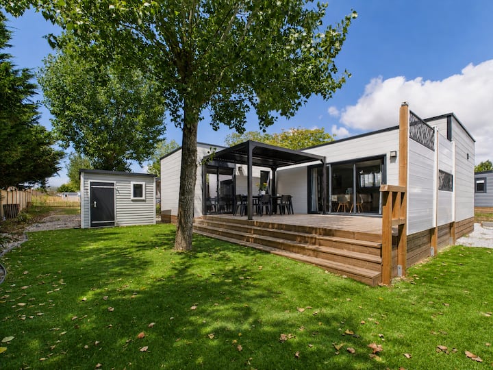 Les Voiles Blanches, Chalet Avec Piscine Pour 8 - Givrand