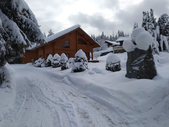 Chalet Madrier, Spa, Billard - Gérardmer