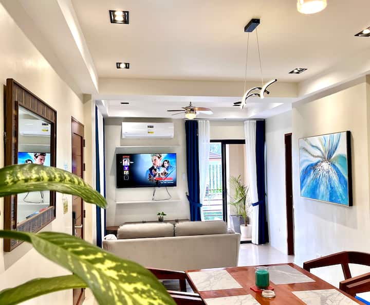 2br Modern Cocoon:kitchen+wi-fi/near Beach&sbma - Olongapo