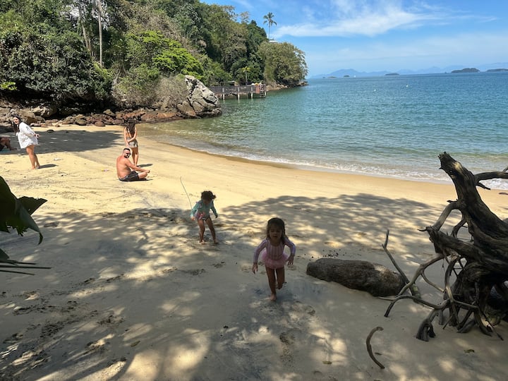 4 Suítes Casa Em Condomínio Píer E Praia - Ilha Grande