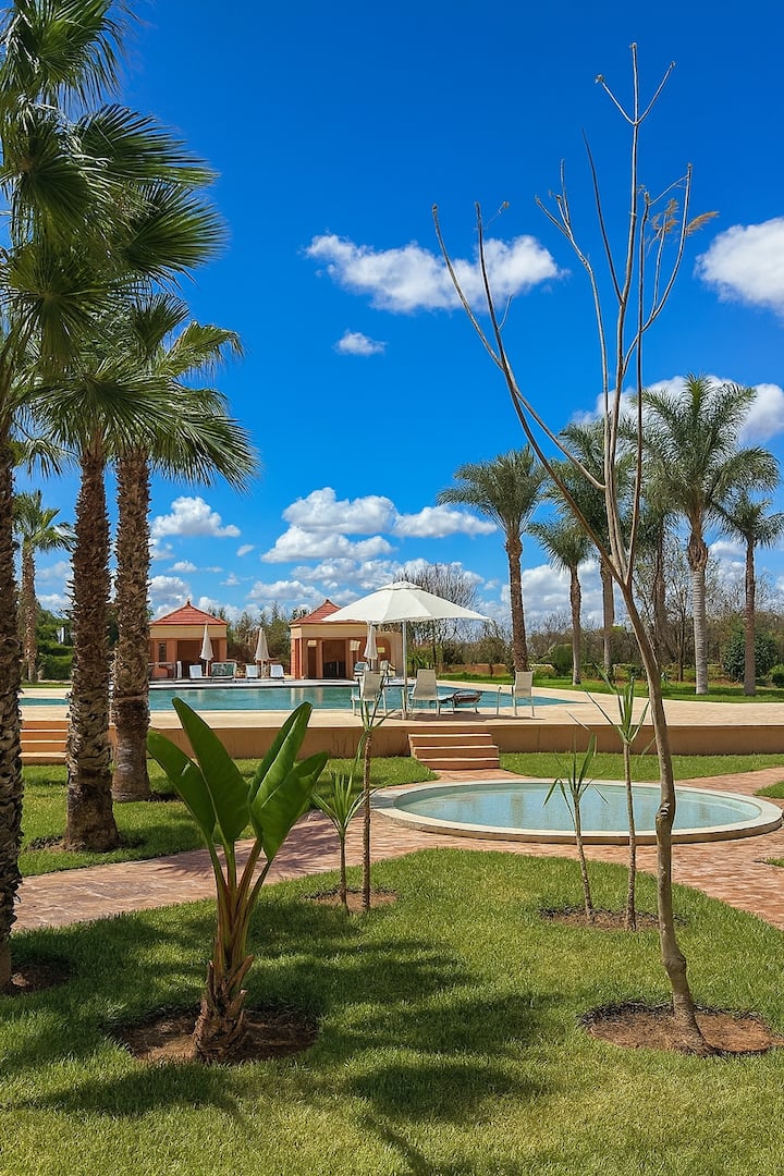 Appartement Luxe Hivernage Piscine Proche M Avenue - Marrakesh