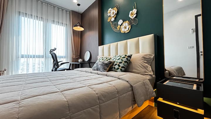 Smart Home W/ Stunning View <100m Bts & Foodland - Bangkok