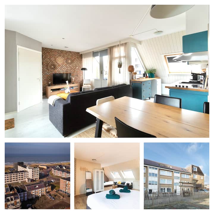 Strand Appartement Aan Zee Met 2 Parkeerplekken! - Bergen aan Zee