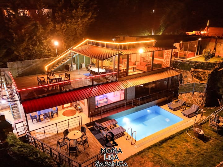 Tam Korunaklı | Sıcak Havuzlu | Lokasyon öDüllü - Sapanca