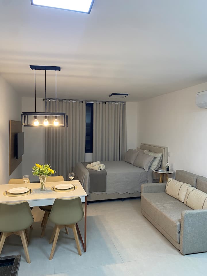 Lindo Studio Completo - Perto Do Metrô E Consulado - Glória