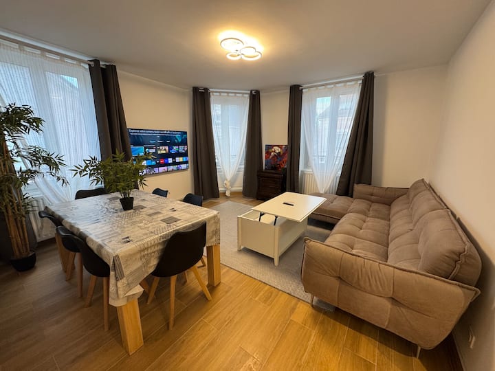 F3 75m2 Centre (Parking Et Accès Autoroute Facile) - Mulhouse