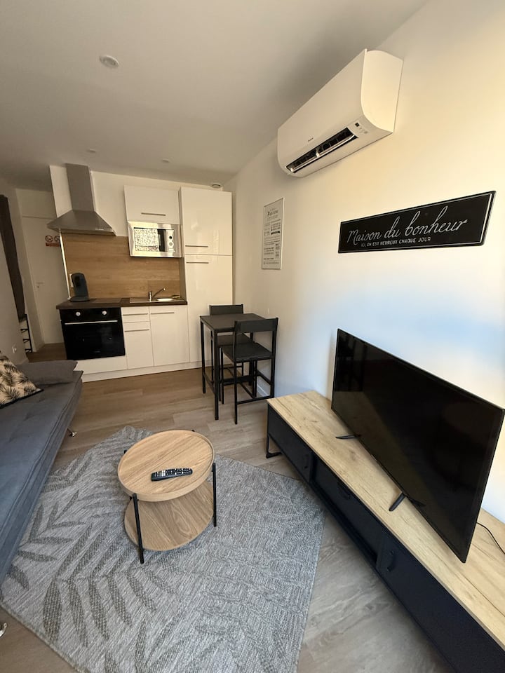 Jolie Studio Climatisé Tout Confort - Le Muy