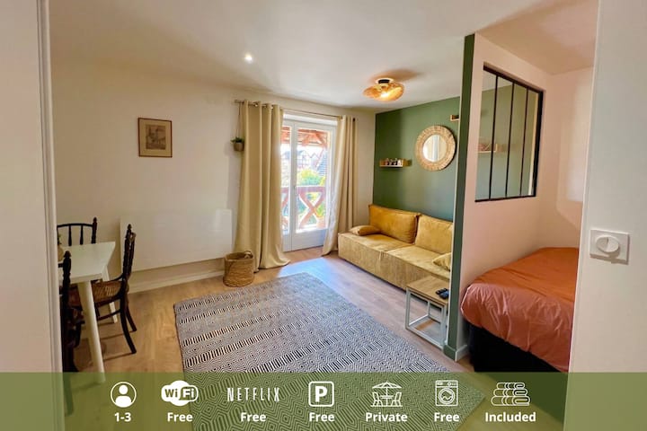 La Poulie – Parking, Wifi, Balcon • 5min De Colmar - Alsace