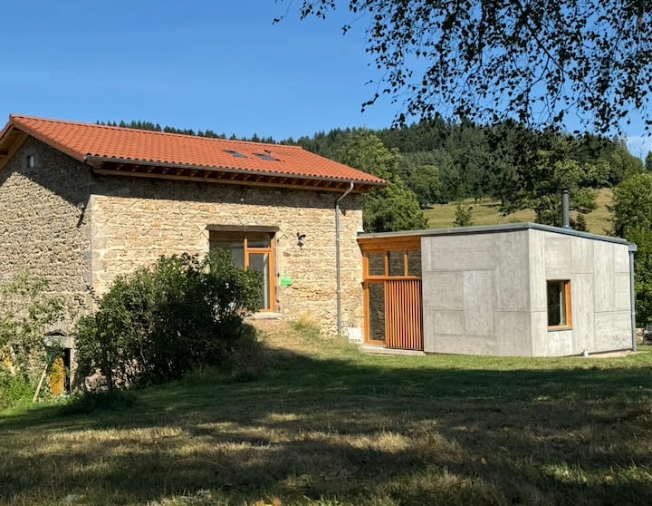 Gite 15p Au Vert : Maison Luxe 10p + 2 Tiny House - Ambert