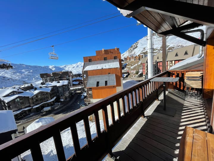 Duplex Valthorizon 84m2 + Parking, 4 Ch, 10 Pax - Les Menuires