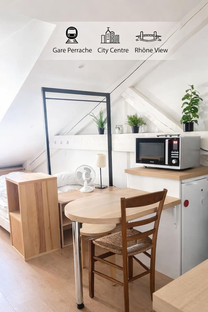 Studio Cosy Gare Perrache Hypercentre-nid Douillet - Lyon