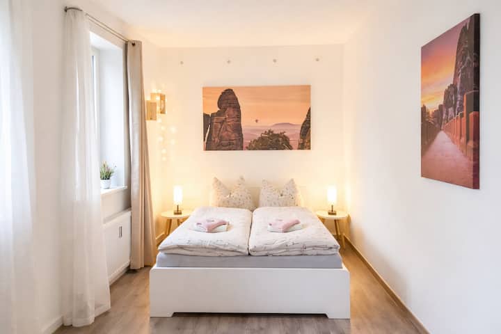 W6 - Urlaubsmagie - Helle, Moderne Wohnung - Bad Schandau