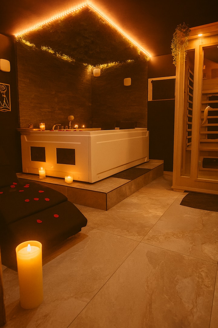 Love Room Expérience Unique Balnéo Xxl Sauna - Ain